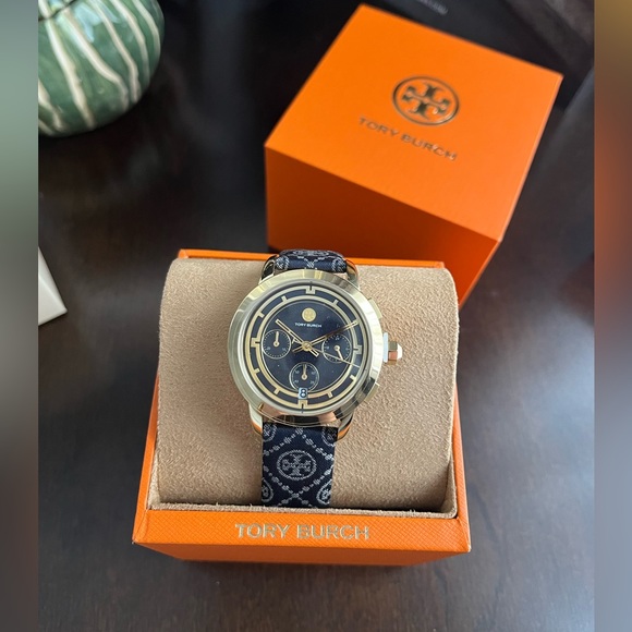 Tory Burch | Accessories | Tory Burch T Monogram Tory Watch ...